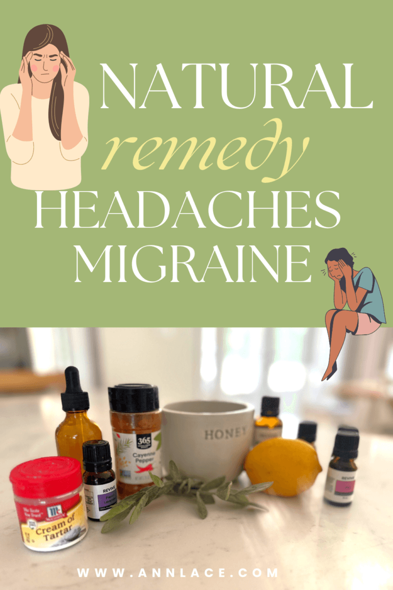 Natural Remedies for Headache Migraine Relief - annlace.com